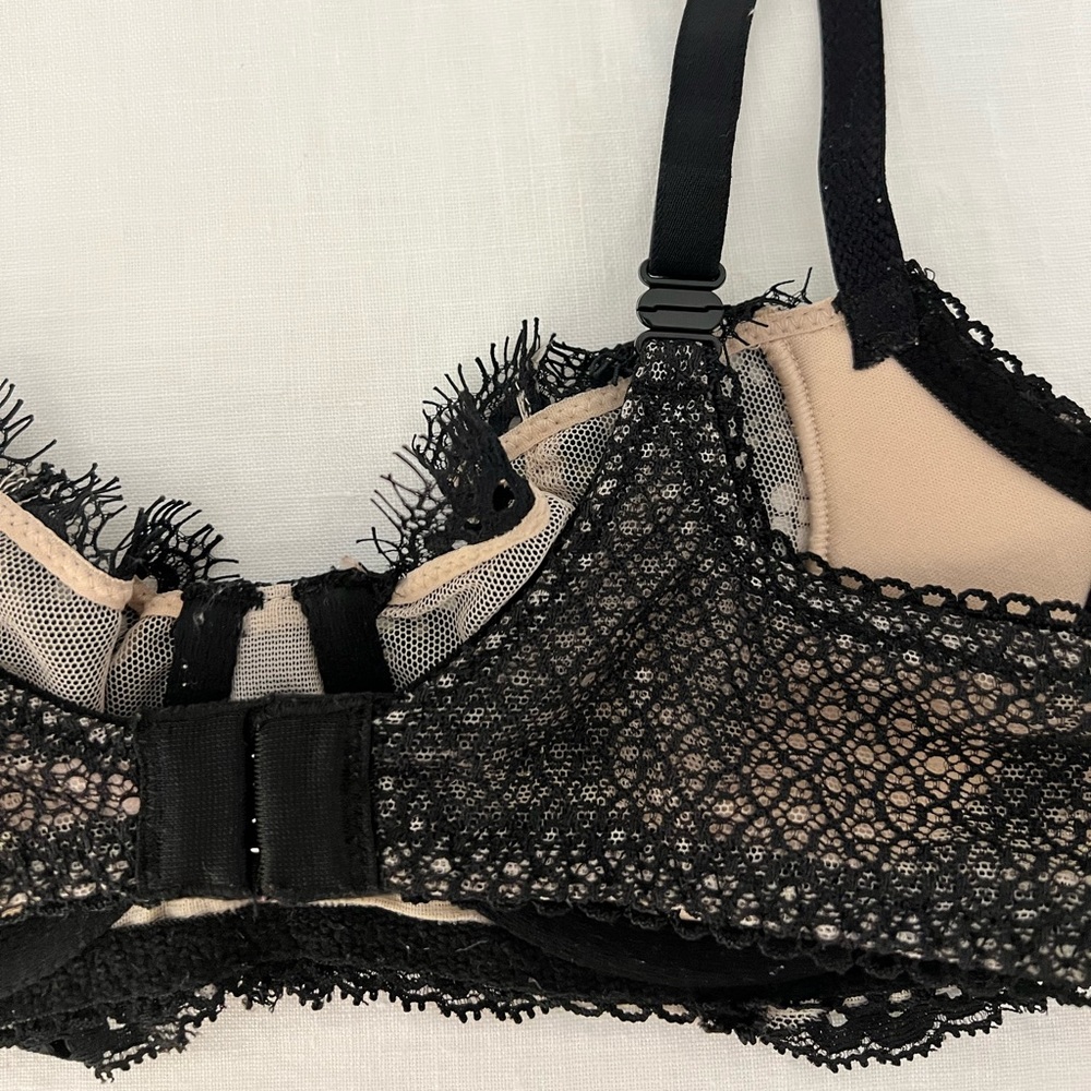 Victoria’s Secret Wicked Unlined Lace Balconette Bra … - Gem